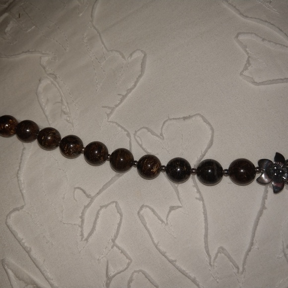 Silpada | Jewelry | Silpada Bracelet Sterling Silver And Bronzite ...